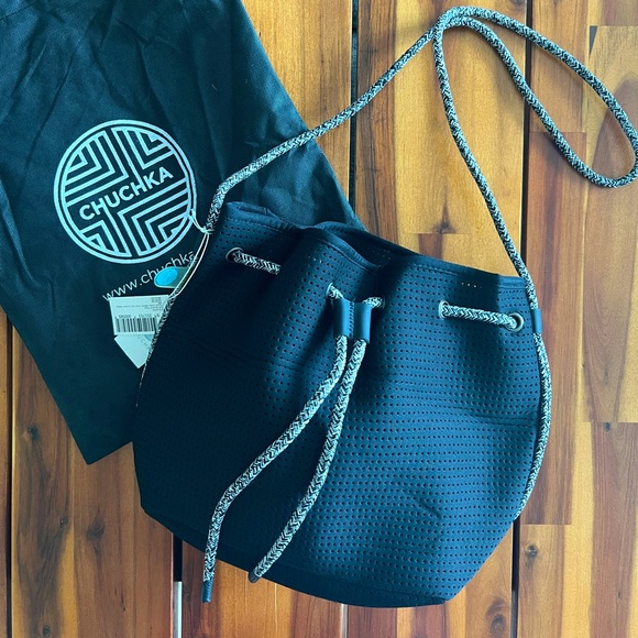 Chuchka | Bags | Chuchka Neoprene Tote Brand New With Tags | Poshmark